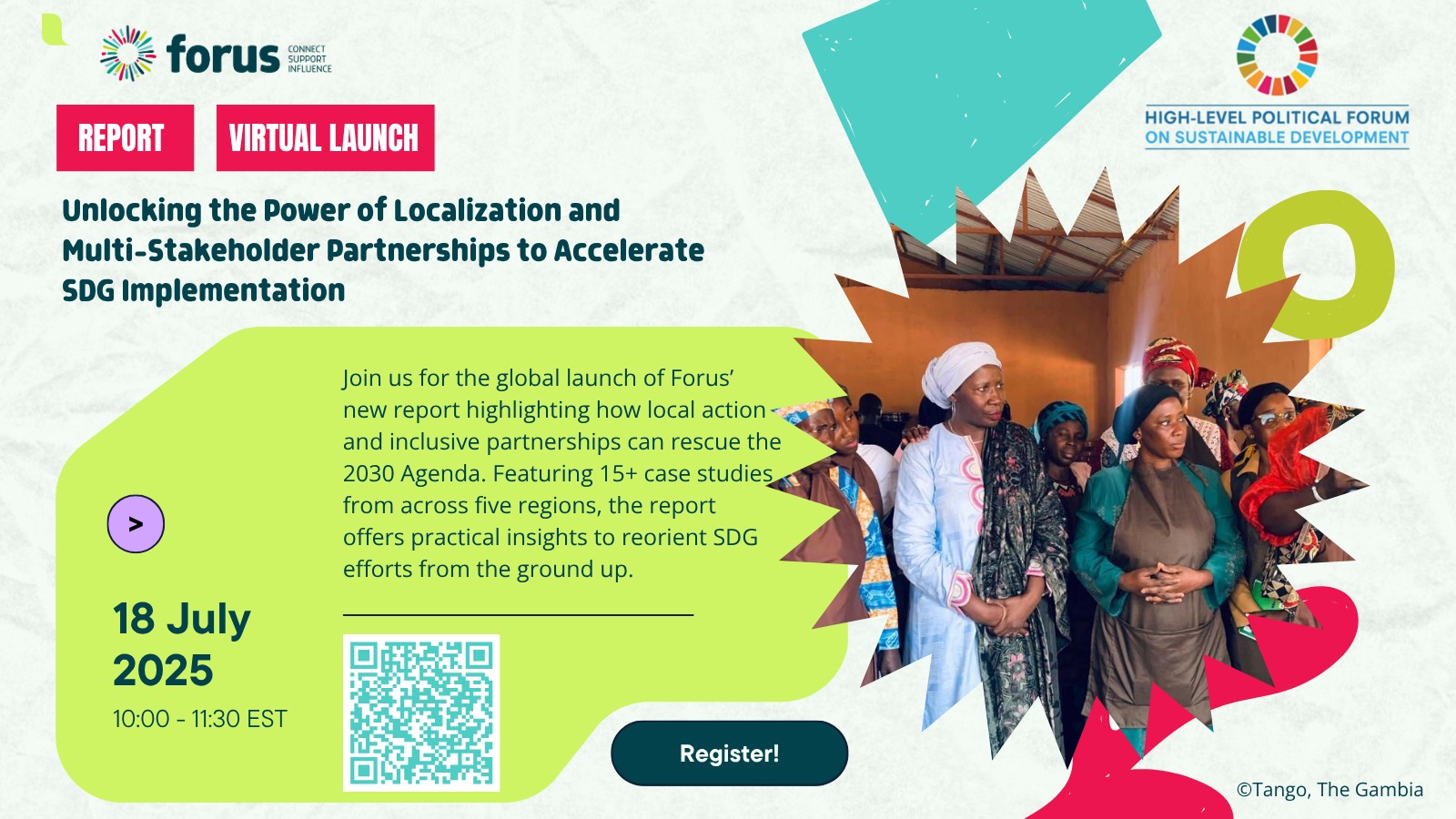 HLPF2025 virtual side event – Unlocking the Power of Civil Society to Localize the SDGs and ...